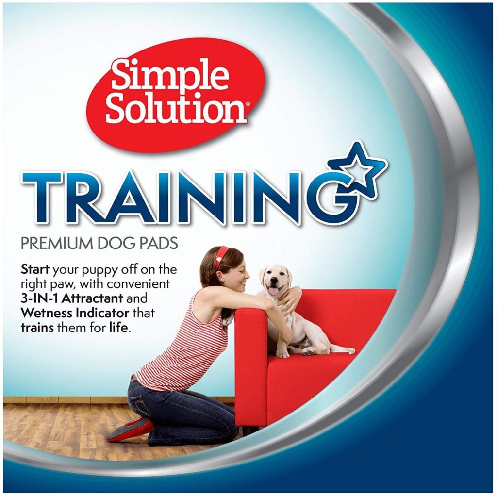 Simple Solution Premium Dog and Puppy Training Pads Pack of 14 ...