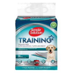 Simple Solution Premium Dog and Puppy Training Pads - 56 Pads ...
