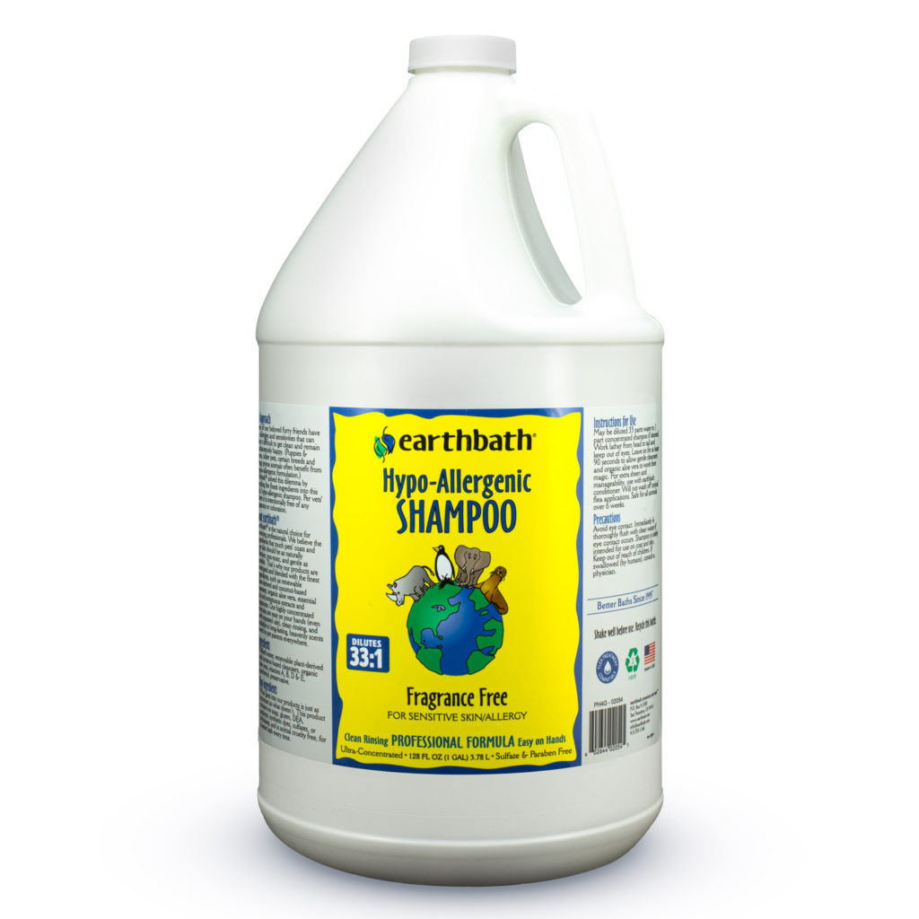 earthbath® Hypo-Allergenic Shampoo, Fragrance Free, for Sensitive Skin ...