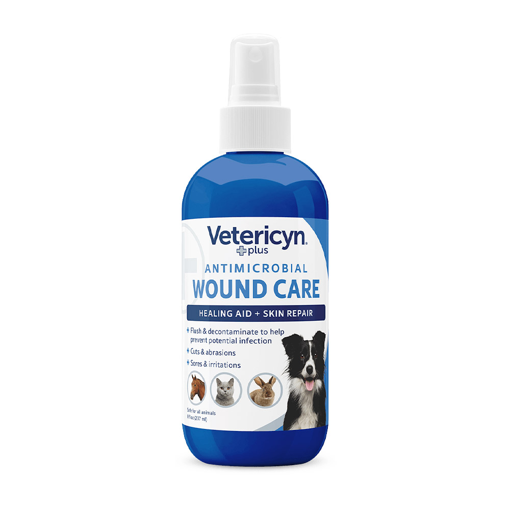 Vetericyn Plus® Antimicrobial All Animal Wound and Skin Care - 8oz ...