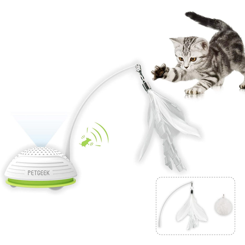 PetGeek Running Smart Cat Toy - Naturally For Pets