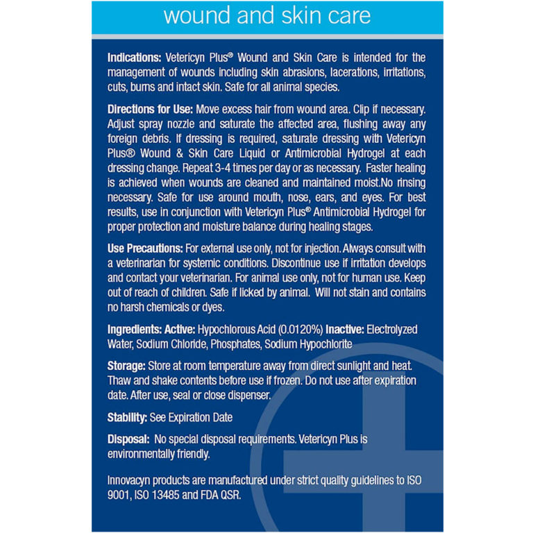 Vetericyn Plus Feline Antimicrobial Cat Wound & Skin Spray - 3oz ...