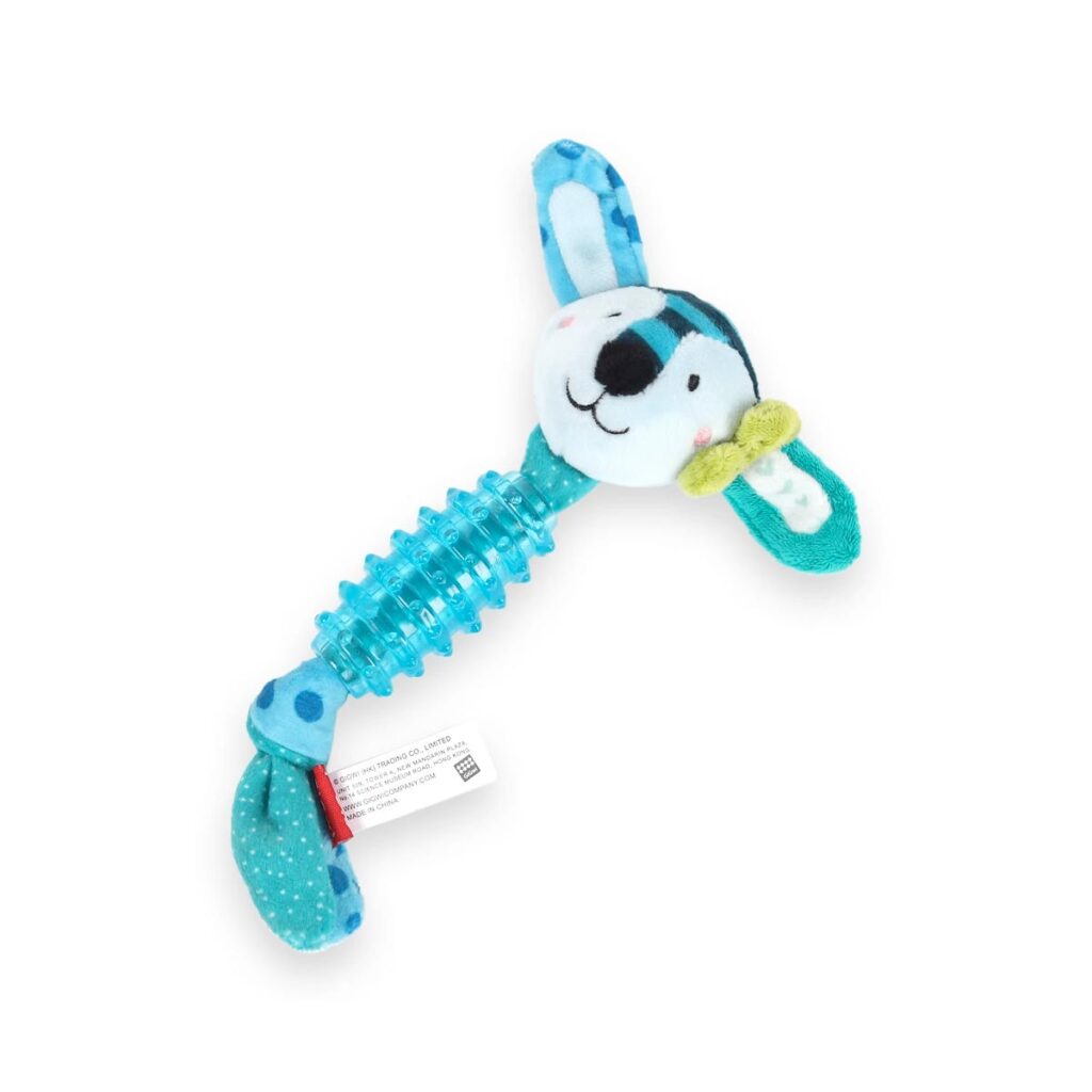 GiGwi Suppa Puppa Rabbit with Squeaker inside - Plush/TPR (Small ...