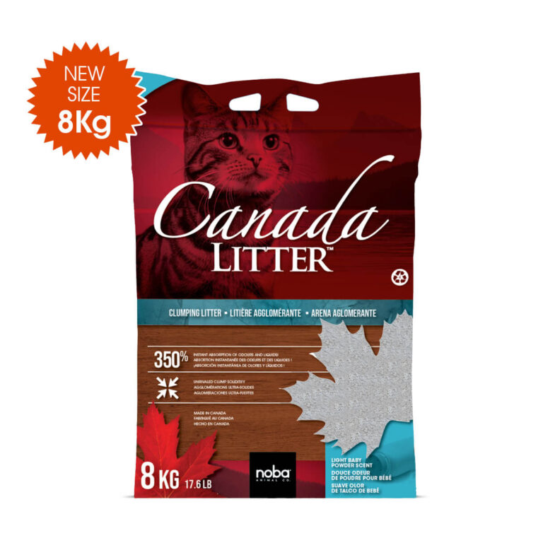 Canada Litter 8KG - Baby Powder - Naturally For Pets