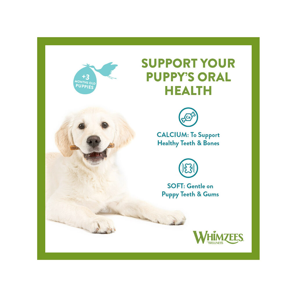 Whimzees Puppy Stix XS/S (28 Pcs) - Naturally For Pets