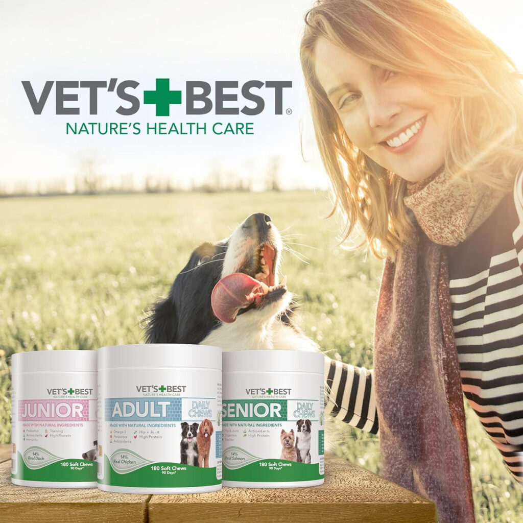 Vet's Best Daily Chews (180 Soft Chews) - Junior - Naturally For Pets