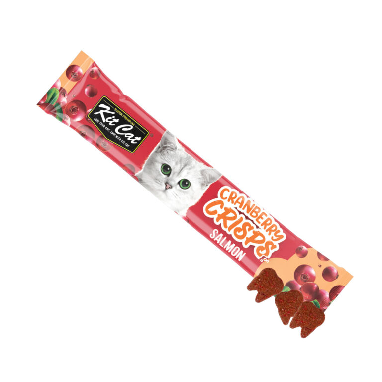 Kit Cat Cranberry Crisps Salmon 20g - Naturally For Pets