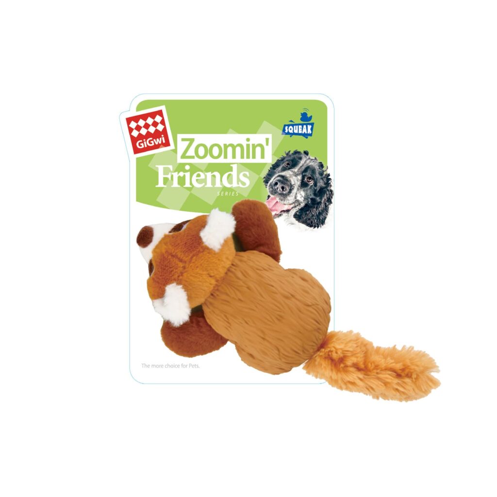 GiGwi Zoomin’ Friends Raccoon - Naturally For Pets