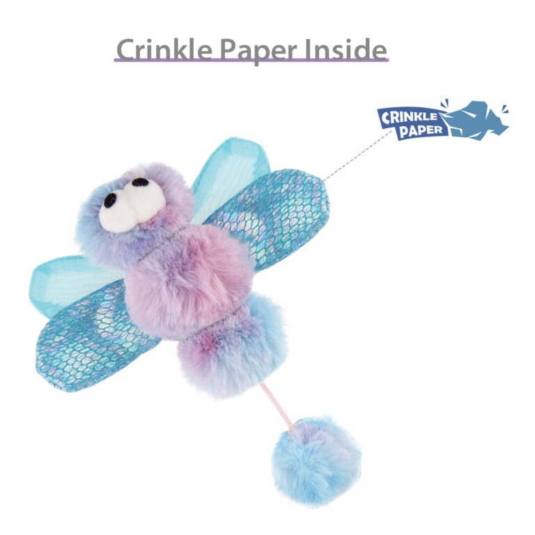 GiGwi Catch & Scratch Dragonfly - Naturally For Pets